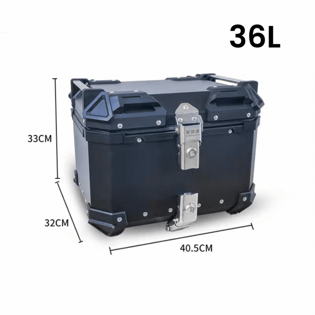 Universal Motorcycle / NIU / Segway / Scooter Aluminium Rear Tailbox ...