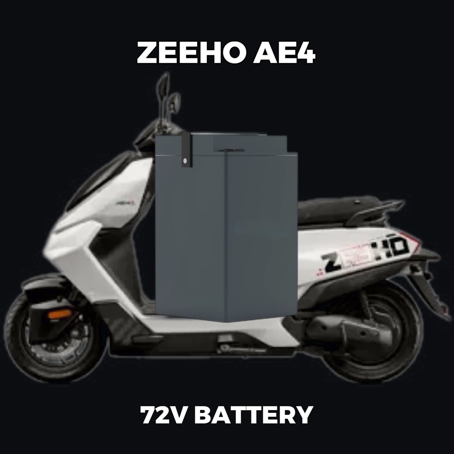 ZEEHO AE2 / AE4 Extended Range and Performance Fast Charging Battery ...